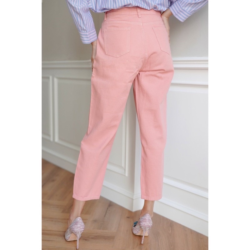 Jual Peach Baggy Jeans(XL) | Shopee Indonesia