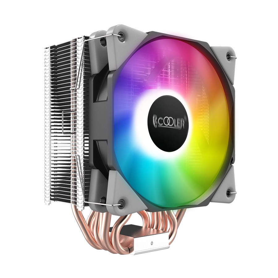 Jual PCCOOLER X7 TOWER COOLER WITH 6 HEATPIPES DAN RGB FAN | Shopee ...