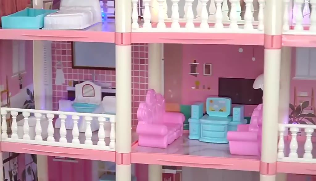 Jual Mainan Rumah Boneka Mainan Castle Boneka Set Box Rumah Princess ...