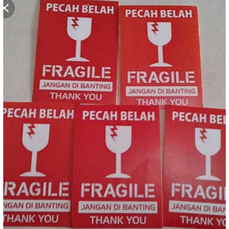 Jual Sticker Fragile | Shopee Indonesia