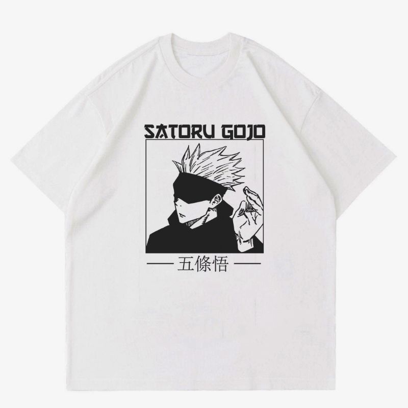 Jual KAOS GOJO SATORU | T-SHIRT BAJU ANIME JUJUTSU KAISEN | BAJU SATORU ... Jual KAOS GOJO SATORU | T-SHIRT BAJU ANIME JUJUTSU KAISEN | BAJU SATORU ...