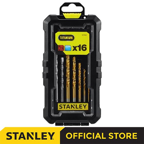 Jual Stanley Drilling & Screwdriver Set / Mata Bor & Obeng 16pcs ...