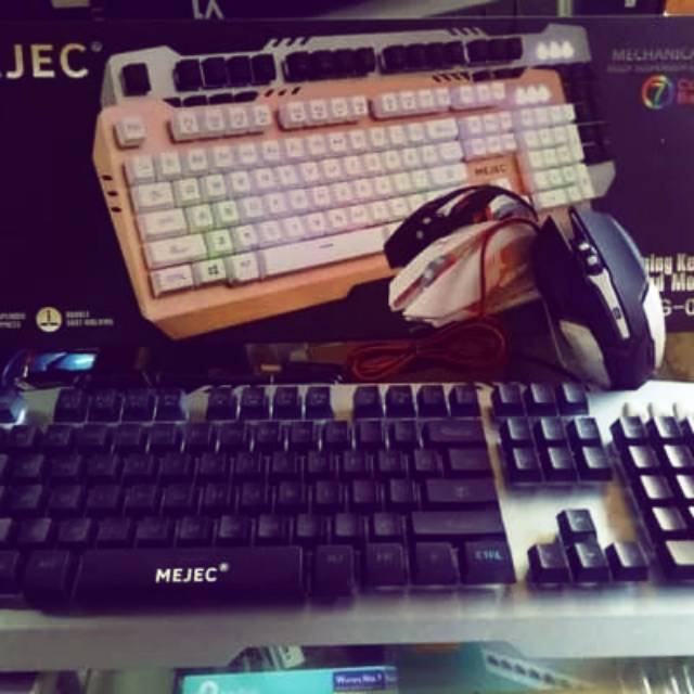 Jual Keyboard Mouse Gaming semi mechanical | Shopee Indonesia
