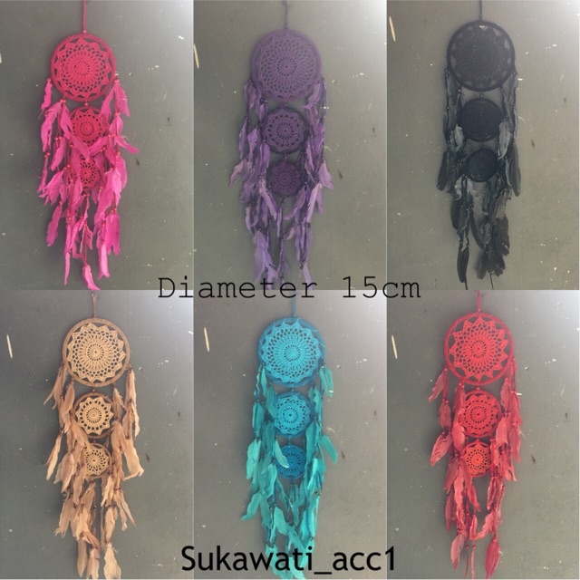 Jual Dream Catcher Rajut 15cm | Shopee Indonesia
