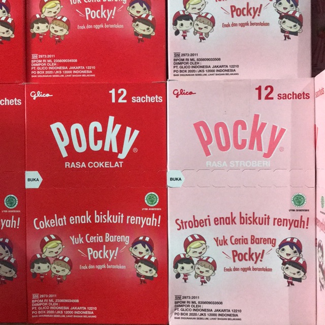 Jual Pocky sachet isi 12 sachet @ 11gram | Shopee Indonesia