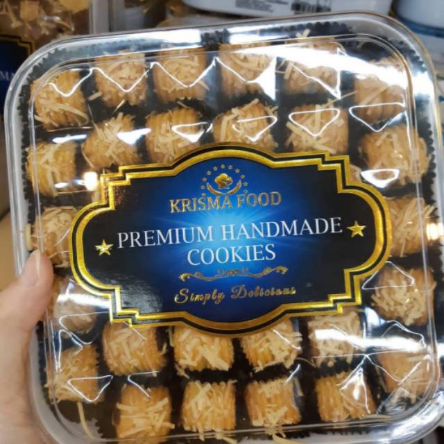 Jual Krisma food melting pineapple nastar /premium handmade cookies ...