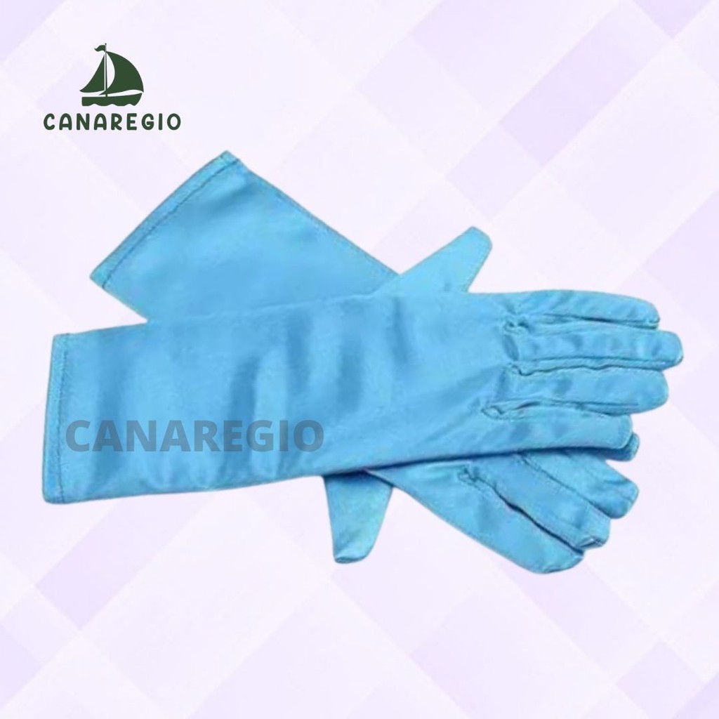 Jual SARUNG TANGAN ELSA FROZEN BIRU AKSESORIS ANAK SARUNG TANGAN FROZEN ...
