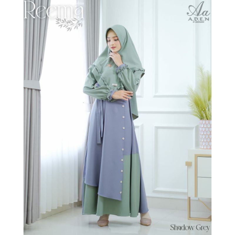Jual REEMA DRESS BY ADEN HIJAB | Shopee Indonesia