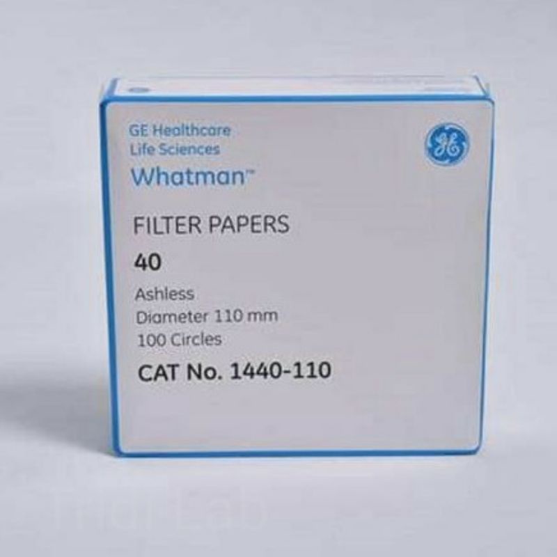 Jual Whatman Filter Paper no 40 dia 90 mm 110 mm 125 mm ECER Per Lembar ...
