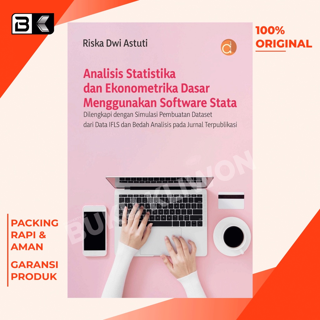 Jual Buku Analisis Statistika Dan Ekonometrika Dasar Menggunakan Software Stata - Riska Dwi ...