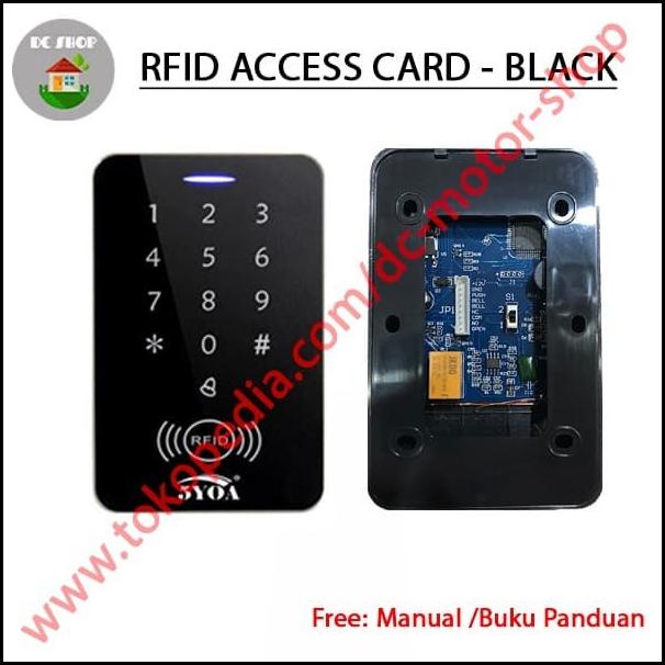 Jual 5Yoa Rfid Access Control Panel X1 Door Lock 125Khz 12V Keypad Password | Shopee Indonesia
