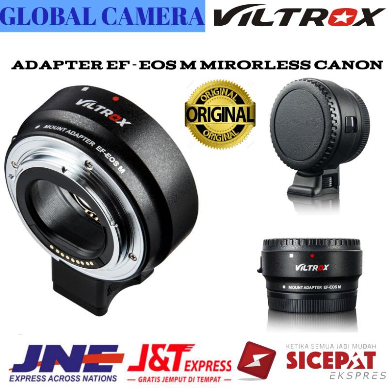 Jual Viltrox Adapter Auto Focus EF-EOS M MOUNT - Kamera Mirrorless TO ...
