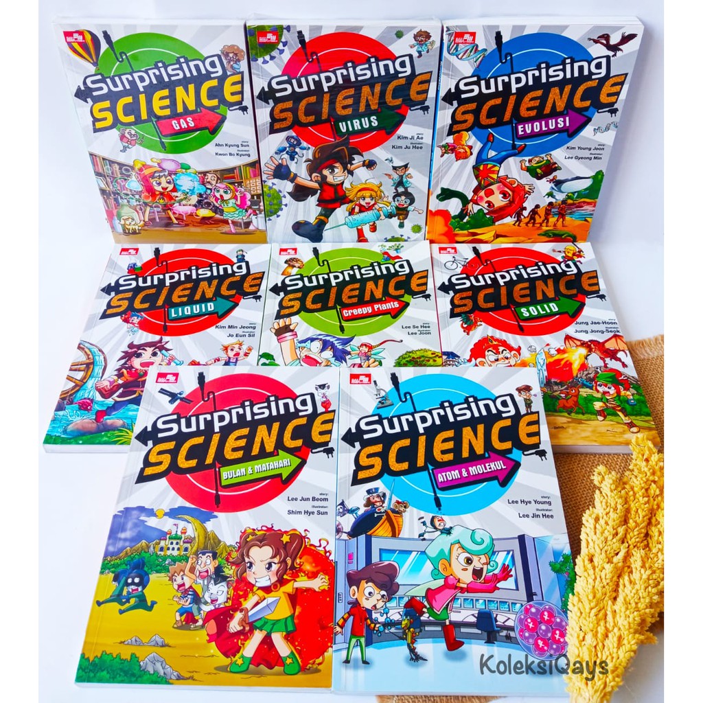 Jual Buku Seri Educomic Surprising Science | Shopee Indonesia