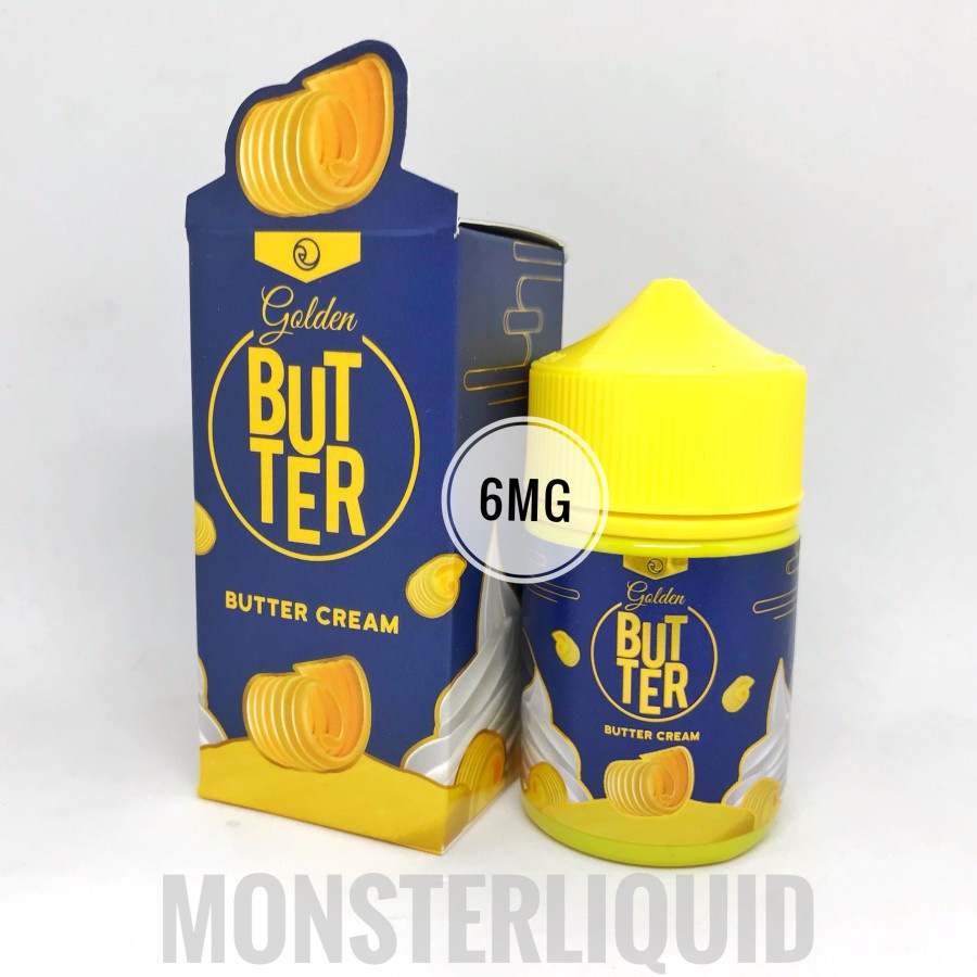 Jual GOLDEN BUTTER V1 BUTTER CREAM BY FARM X VAPORKING 6MG 60ML ...