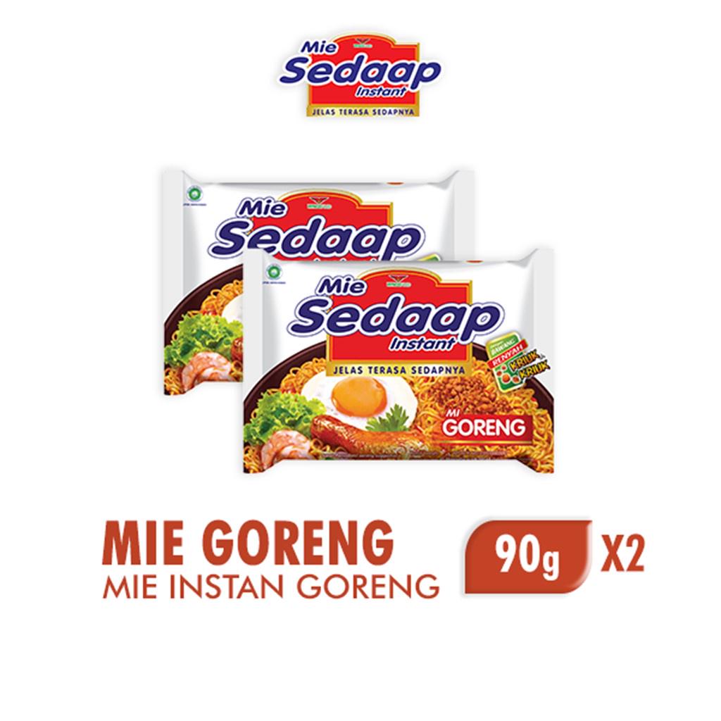 Jual Mie Sedaap Instant Goreng 90 gr x 2 | Shopee Indonesia