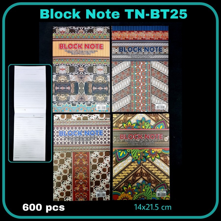 Jual Block Note A5/Memo/Note Pad/Buku Memo/Buku Tulis/Diary/Notebook ...