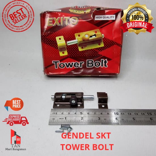Jual Grendel Gerendel SKT Tower Bolt Per SKT 2 Inch 2" Murah | Shopee Indonesia
