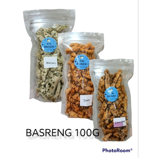 Jual Basreng Baso Goreng 100 Gram READY MEDAN ( BANYAK PILIHAN RASA ...
