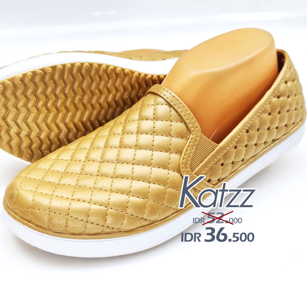 Jual Katzz SEPATU KARET WANITA SEPATU PCU FLAT PCU PEREMPUAN UK 38-41 ...