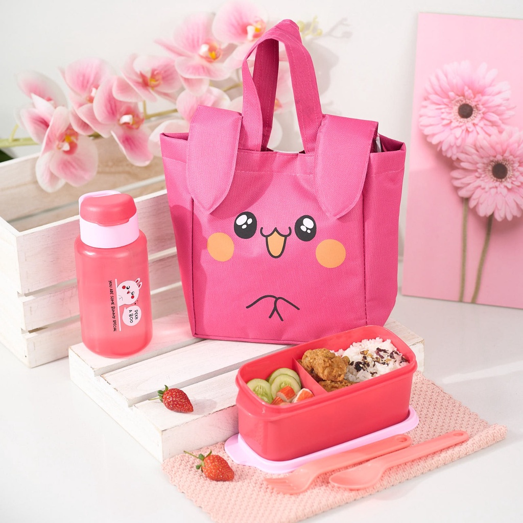 Jual Kotak Makan Anak / Lunchbox Set Kit / Kotak Bekal Set | Shopee Indonesia