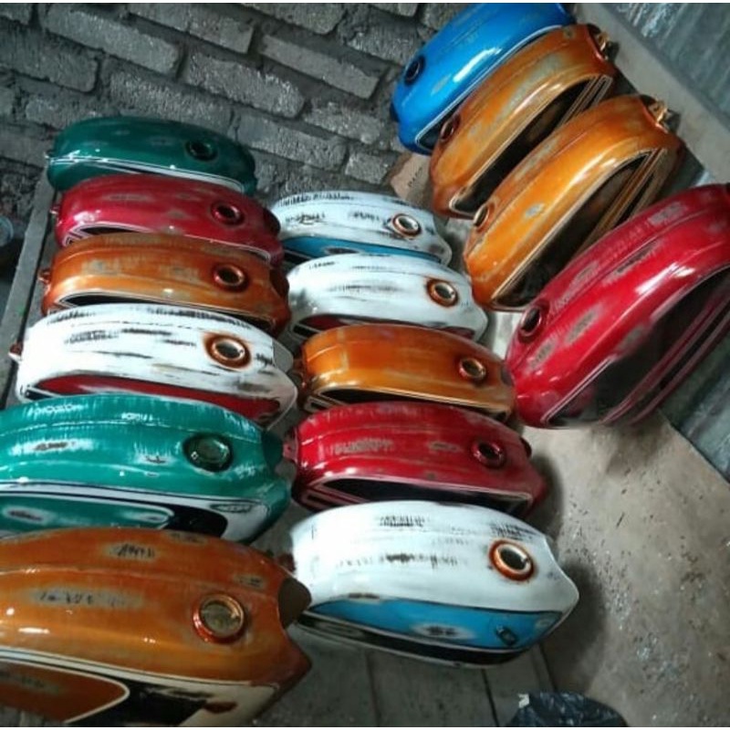 Jual tangki glatik cb100 dilan teyeng bladus blawus bahan galvanis ...