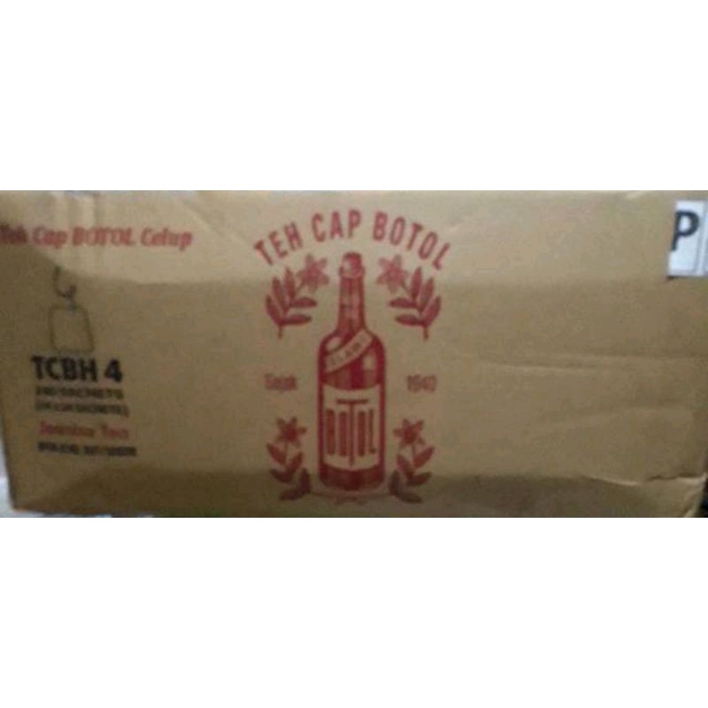 Jual Teh Cap Botol Sachet Dus Karton isi 10 Pack @2 lusin atau 10x24 ...