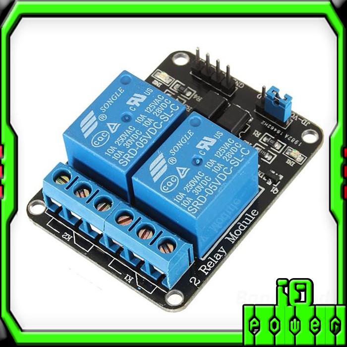 Jual 5V 2 Channel Relay Module with optocoupler arduino | Shopee Indonesia