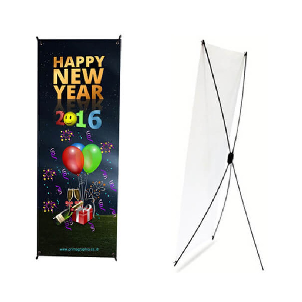 Jual cetak xbanner free tiang free design stand banner standing banner ...