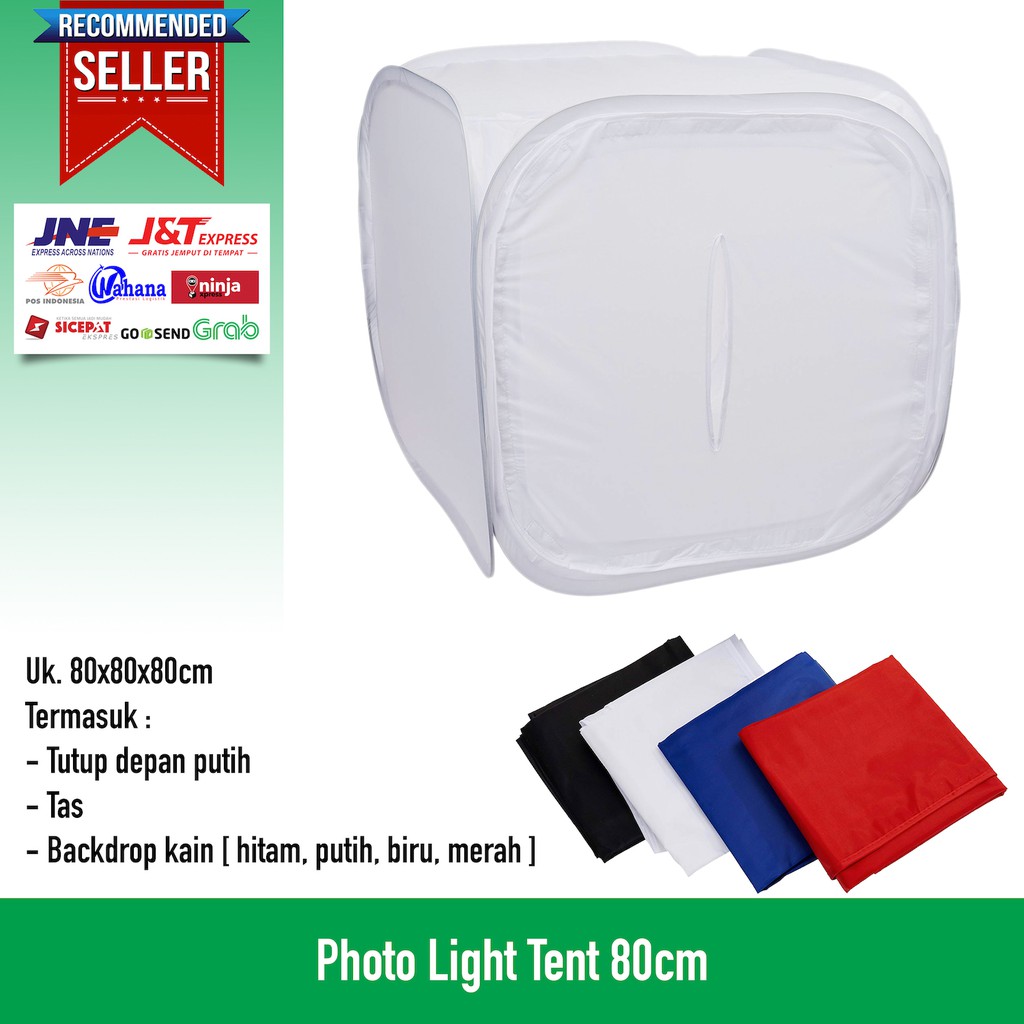Jual Photo Light Tent Mini Studio 80cm | Shopee Indonesia
