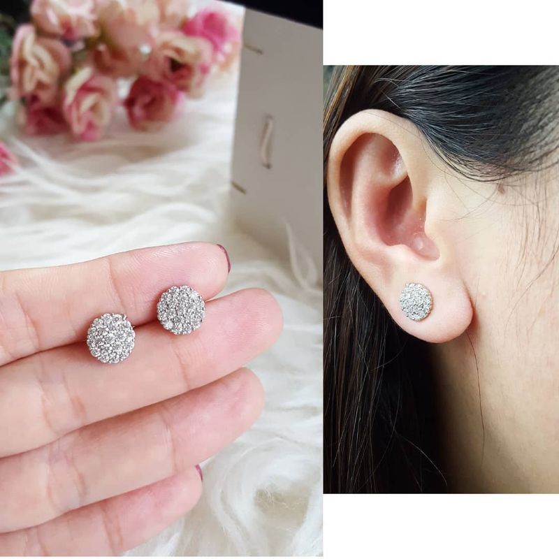Jual Anting Titanium Anti Karat Anting wanita Model simple dan Elegant ...