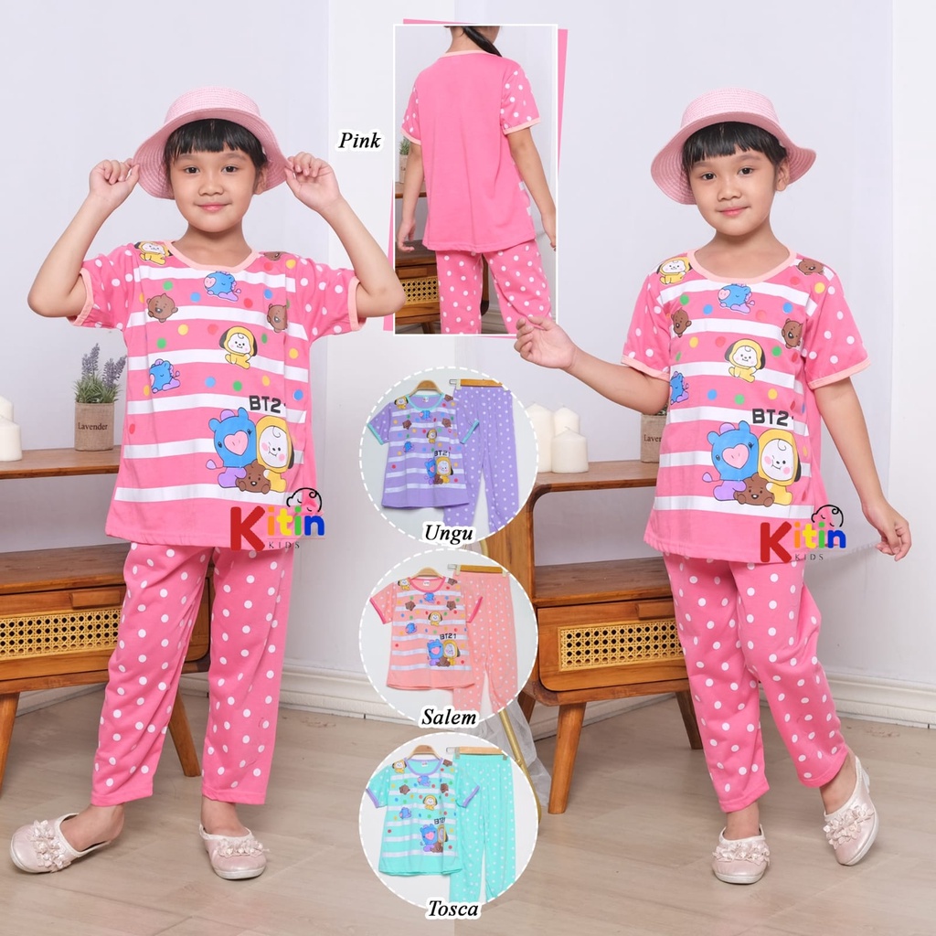 Jual FN - SETELAN BAJU PIYAMA DAN TIDUR ANAK CEWEK/PEREMPUAN ABG JUMBO TANGGUNG 7-12 TAHUN MOTIF ...