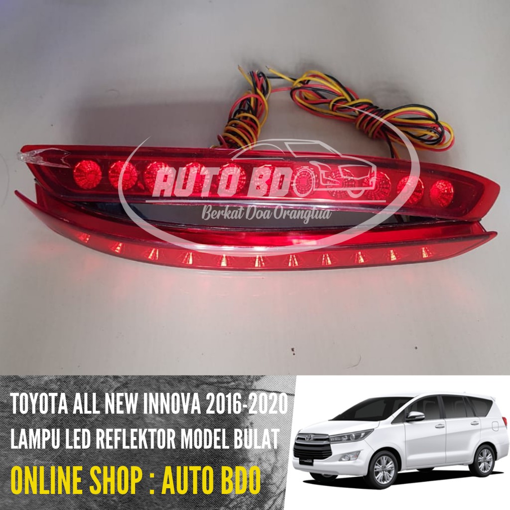Jual Lampu Led Reflektor Reflector Bemper All New Innova Reborn 2016 ...