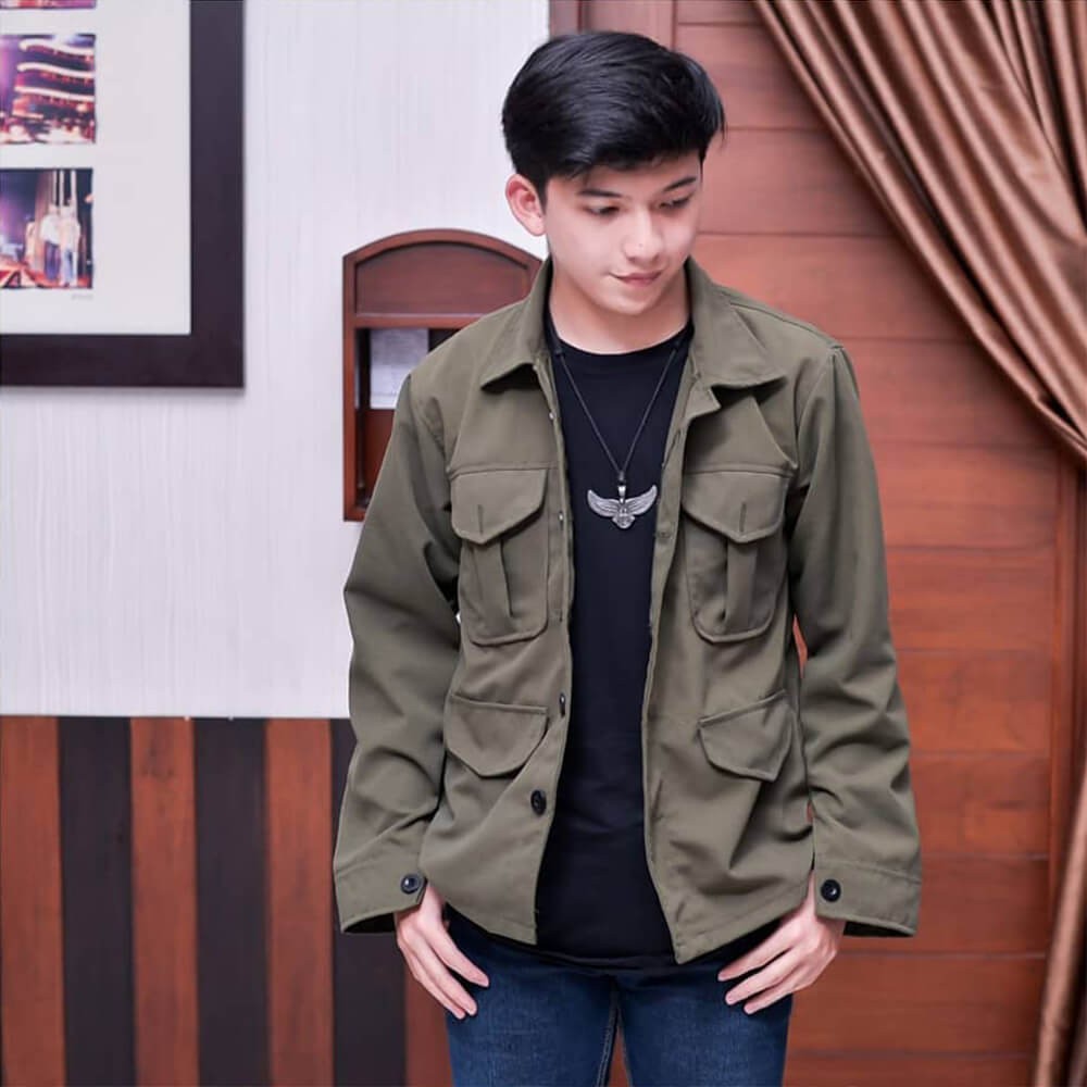 Jual Trendy Kemeja Parka Pria Army / Kemeja Jaket / Outer Pria - ROW ...