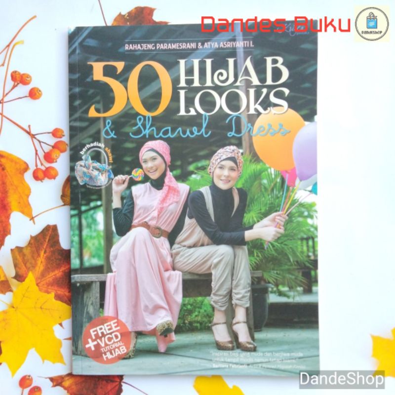 Jual 50 Hijab Looks & Shawl Dress - Buku + VCD Tutorial Hijab | Shopee ...