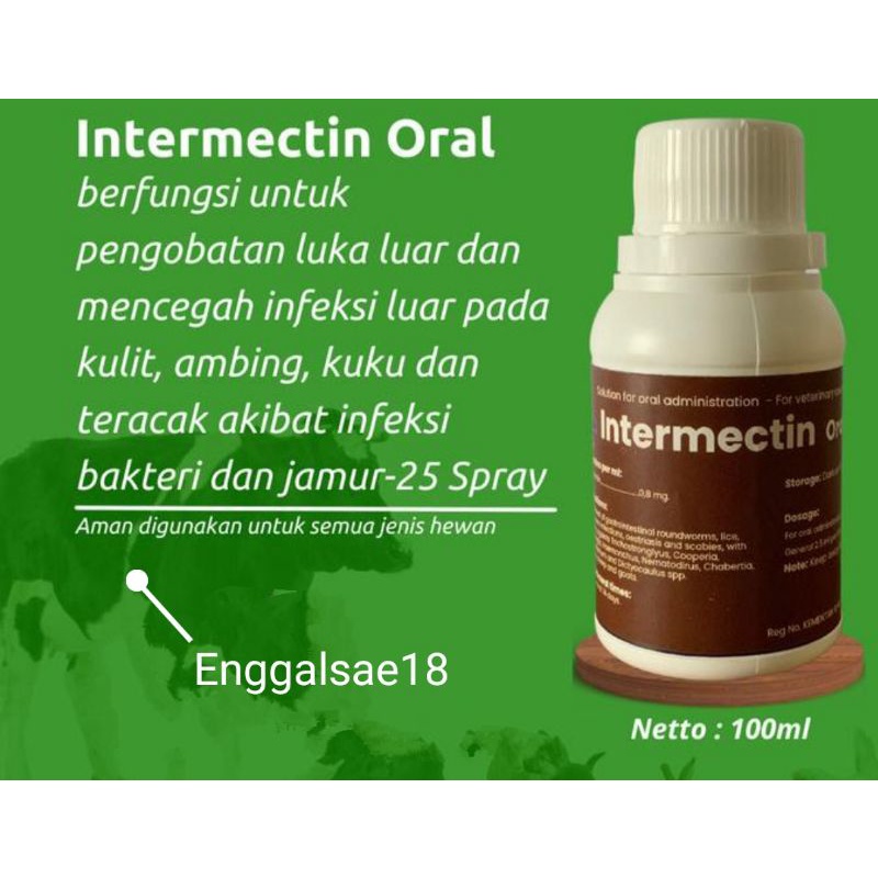 Jual INTERMECTIN ORAL 100ML | Shopee Indonesia