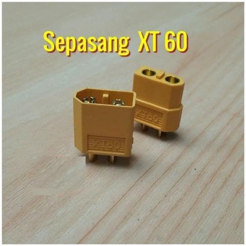 Jual Socket Baterai Li-po XT 60 Soket XT60 Connector | Shopee Indonesia