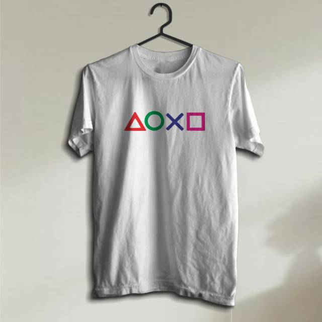 Jual KAOS PLAYSTATION (tombol) | Shopee Indonesia
