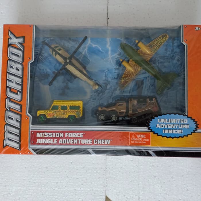 Jual Matchbox Mission Force Land Rover Defender 110 Truck Chopper ...
