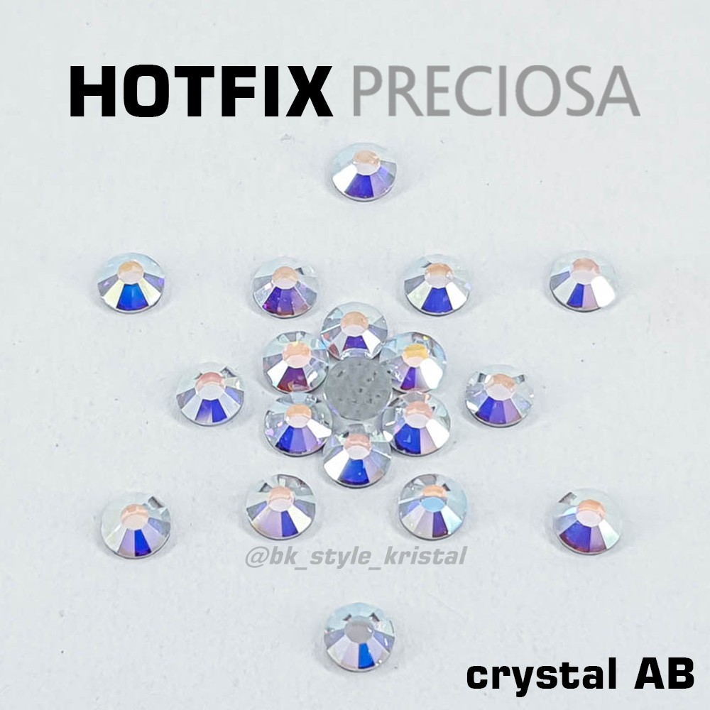Jual Kristal Tempel Hotfix Preciosa Crystal dan Crystal AB - 144pcs ...