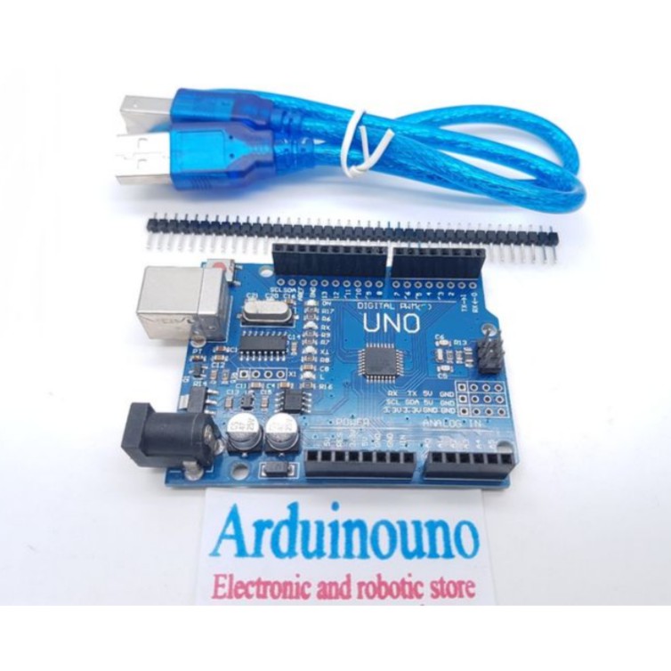 Jual Arduino UNO R3 Compatible Atmega328p CH340 CH 340 (with USB Cable ...