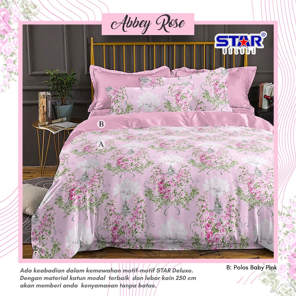 Jual SPREI ANTI GESER SHABBY CHIC BUNGA│ SEPREI KATUN BAHAN KATUN STAR ...