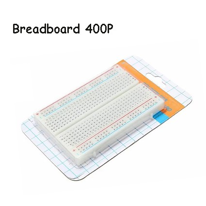 Jual Breadboard 400 Point Hole Solderless PCB Bread Board Projectboard 400P | Shopee Indonesia