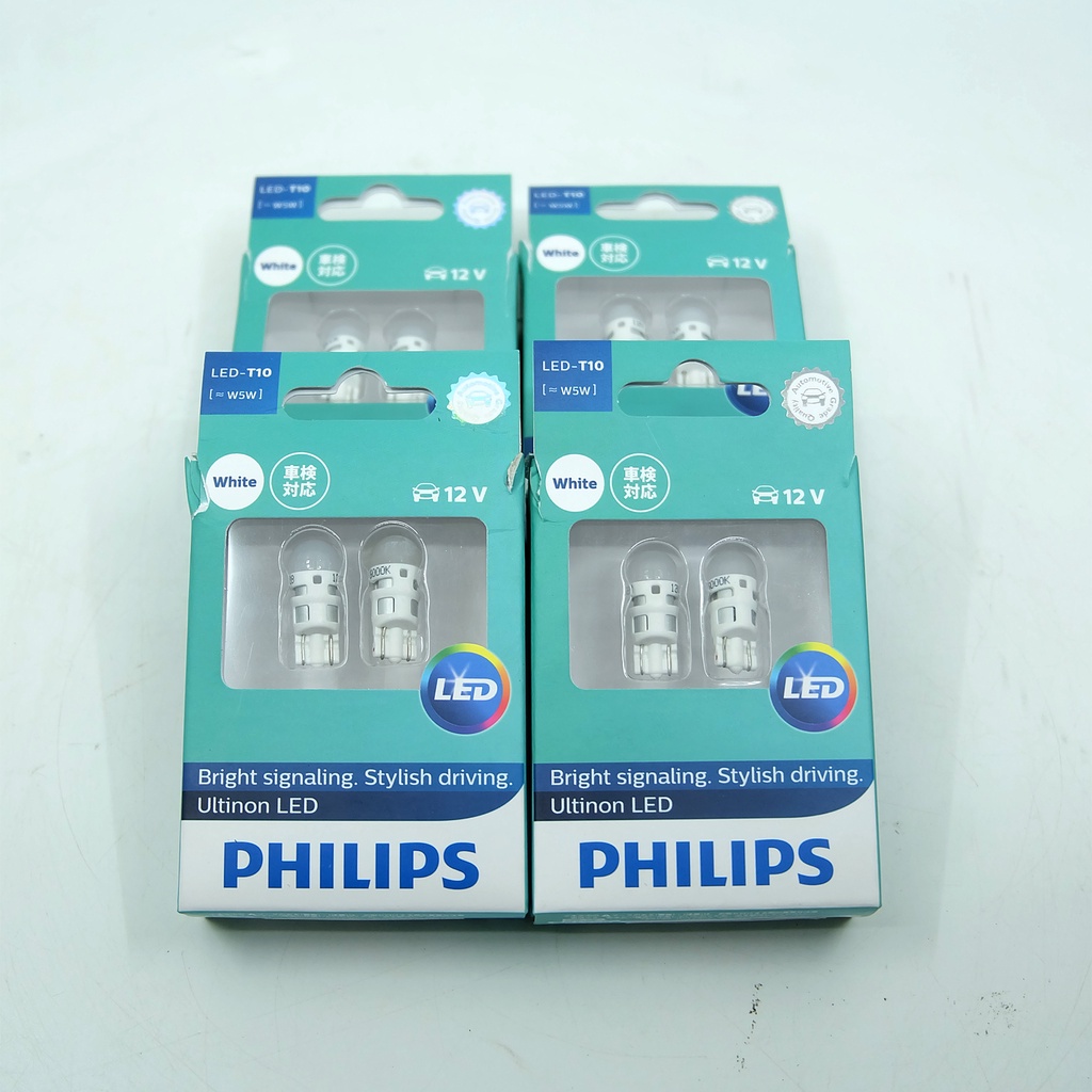 Jual Lampu Philip LED-T10 white 12V | Shopee Indonesia
