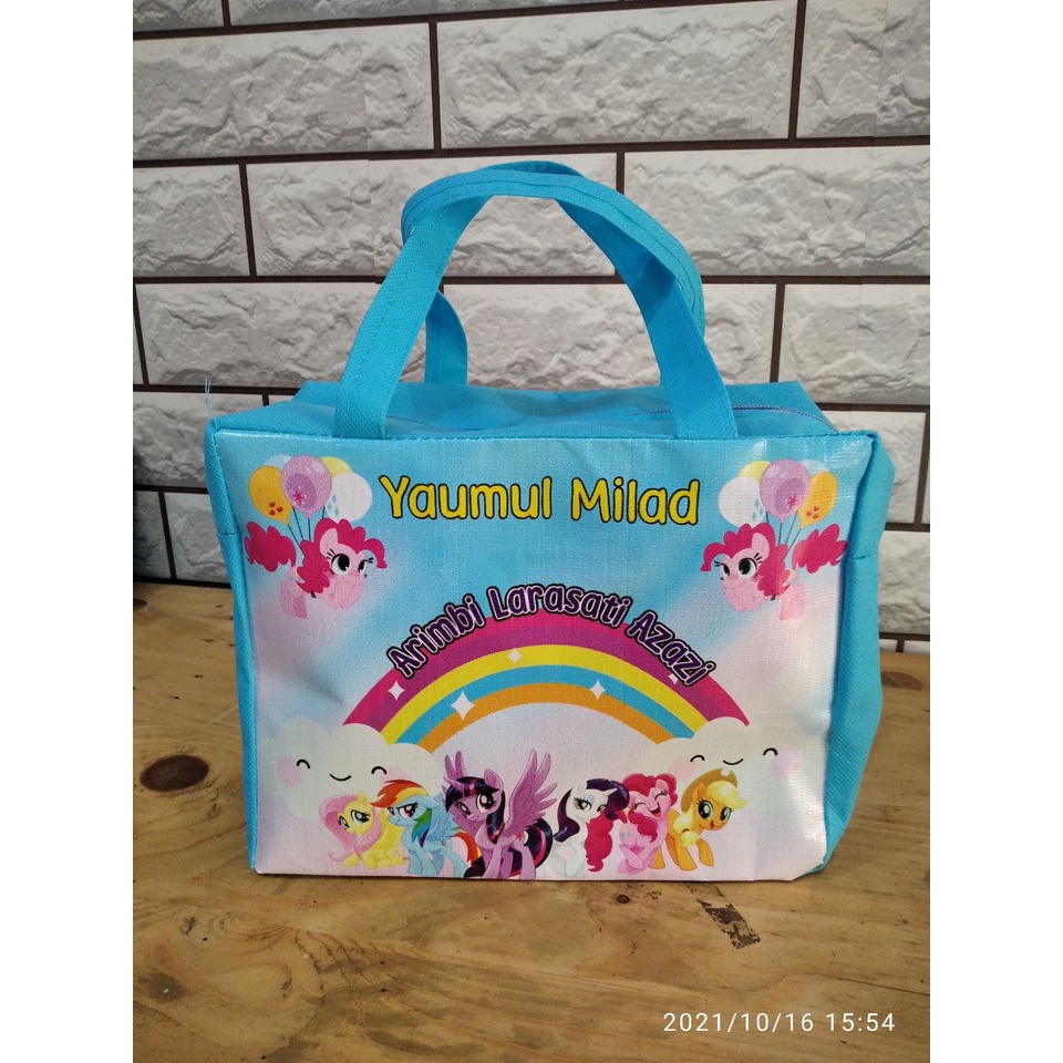 Jual [32x20x25] tas resleting ukuran 32x20x25/ tas ultah bisa tambah ...