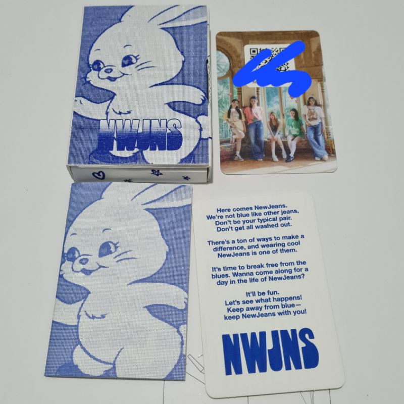 Jual NewJeans Album Only - Weverse / New Jeans Bluebook / Bag ver (Limited Editon) 1st EP 1 ...