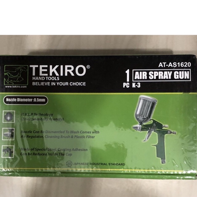Jual K-3 TEKIRO Spray gun cat tekiro k3. Atas kecil 200cc semprot cat ...