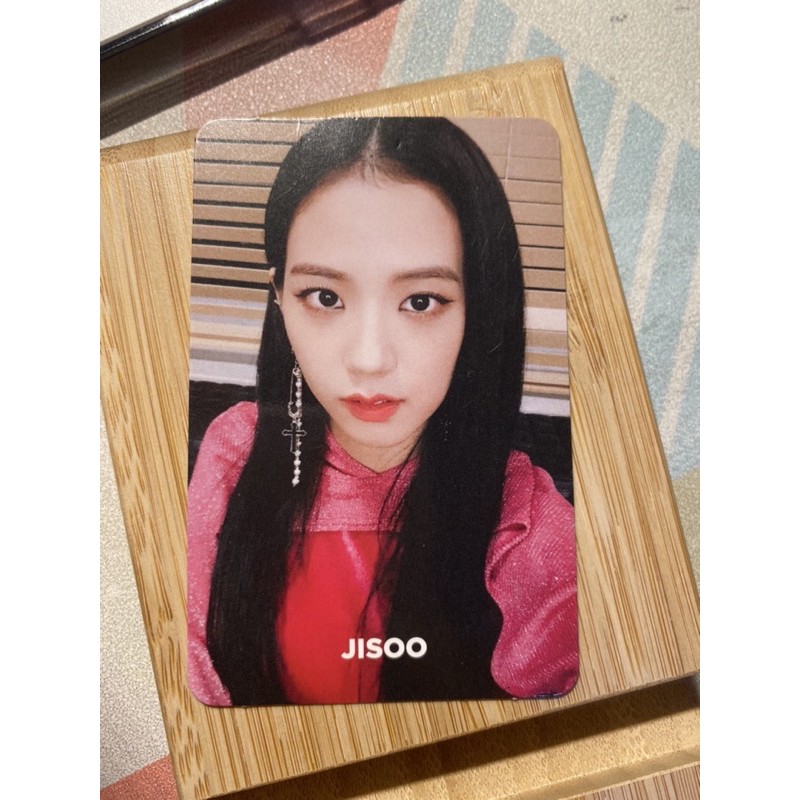 Jual Official PC Jisoo BlackPink Square Up Pink ver. | Shopee Indonesia