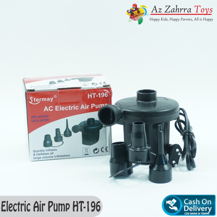 Jual Pompa Angin Listrik AC Stermay HT-196 HT196 HT 196 Kasur Vacum Vacuum Elektrik Electric ...