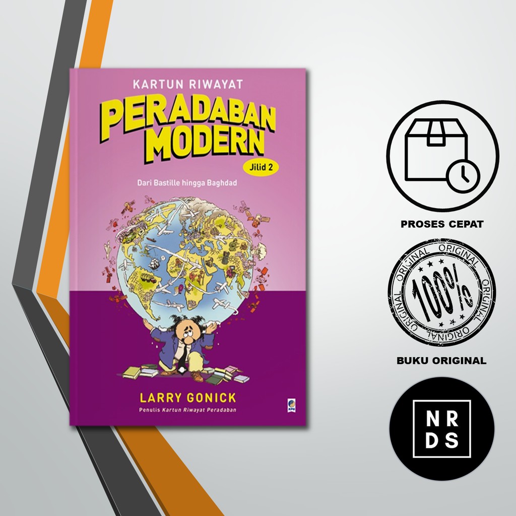 Jual Kartun Riwayat Peradaban Modern Jilid II Larry Gonick | Shopee ...