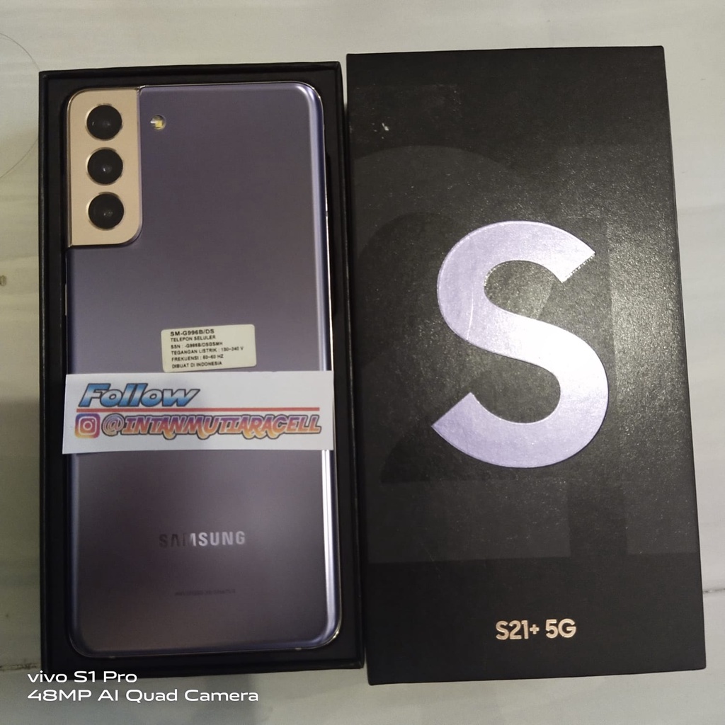 Jual Samsung S21 Plus 5G Ram 8 Rom 256GB (SECOND) | Shopee Indonesia